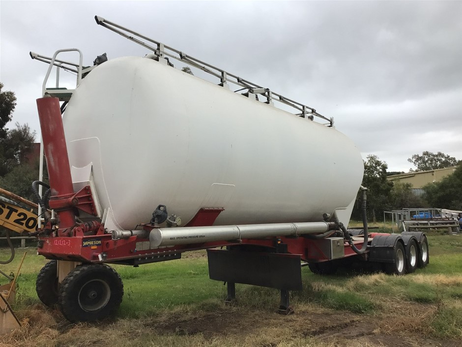 2013 Jamieson Trailers Boomer Triaxle Triaxle Tanker Lead Trailer ...
