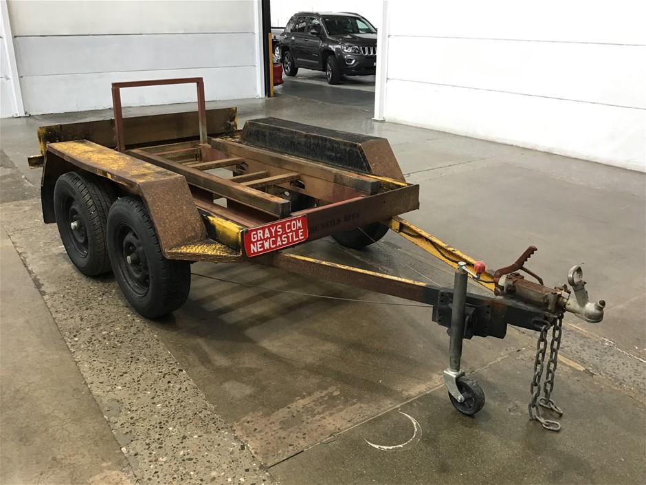 1982 HOMEMADE Trailer Generator (Large) Tandem Plant Trailer Auction ...