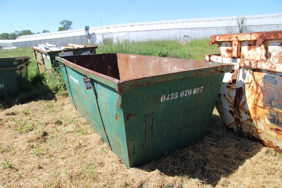 1x Industrial Waste Skip Bins Auction (0020-5055381) | Grays Australia