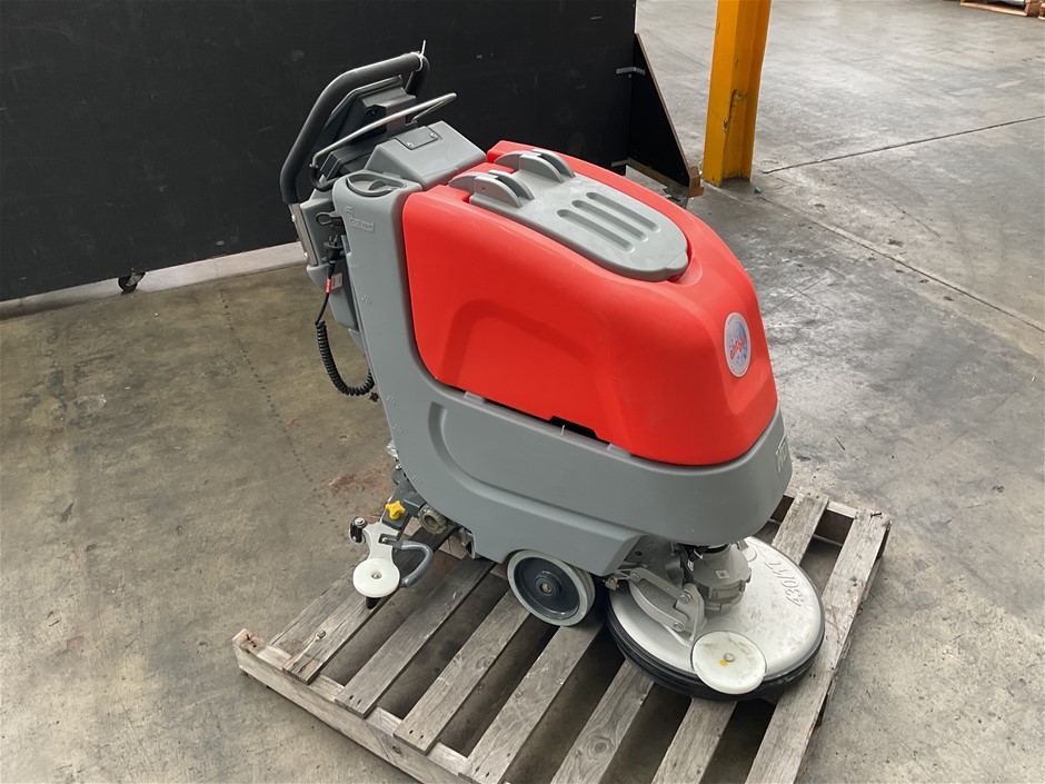 2021 Hako Scrubmaster B30 Electric Walk Behind Floor Scrubber Auction ...