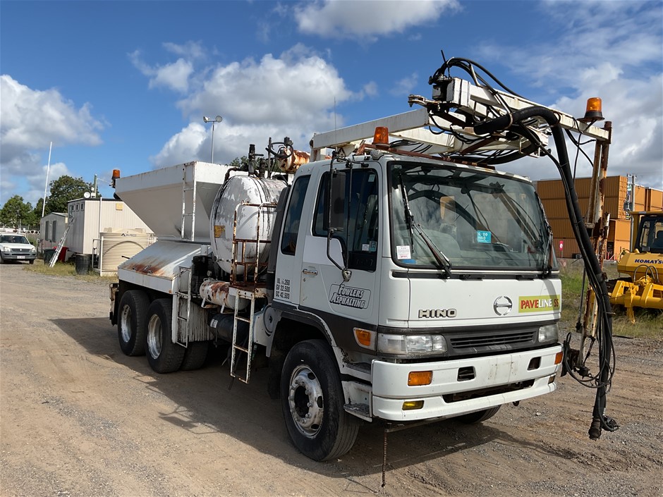 1999 Hino FM1J 6 x 4 Jetpatcher Truck(Bitumen Sprayer) Auction (0001 ...