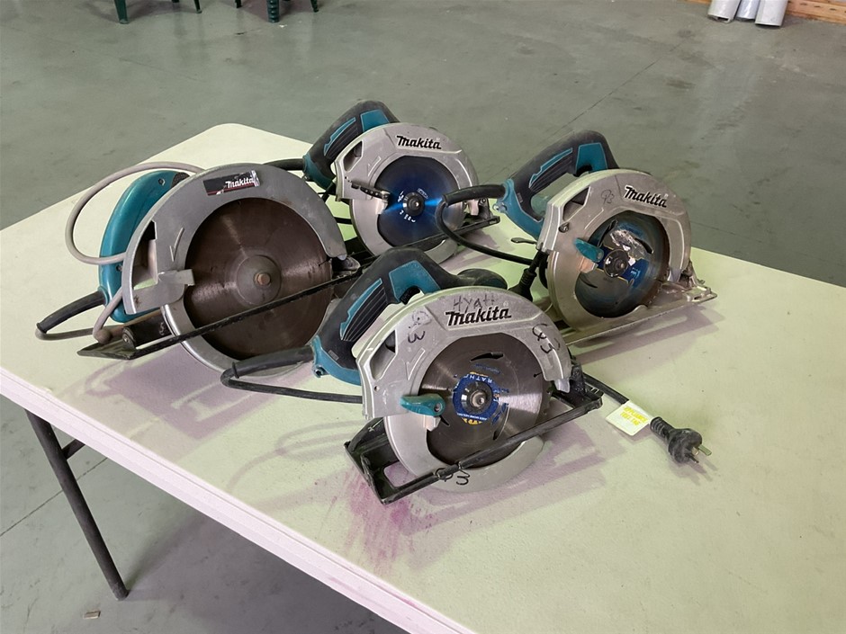 4 x Makita Circular Saws Auction (0033-3028205) | Grays Australia