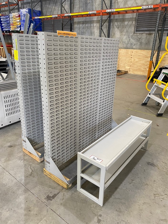 2x Elbow Room Single Sided Storage Rack Auction (0300-7049539) | Grays ...