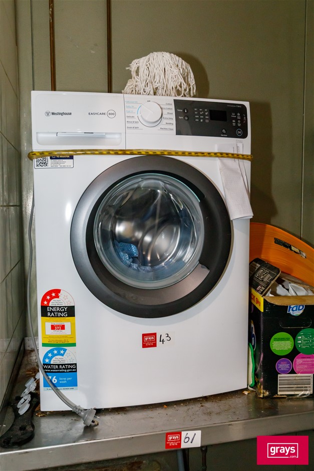 Westinghouse Easycare 300 Front Loading Washing Machine Auction (0043 ...