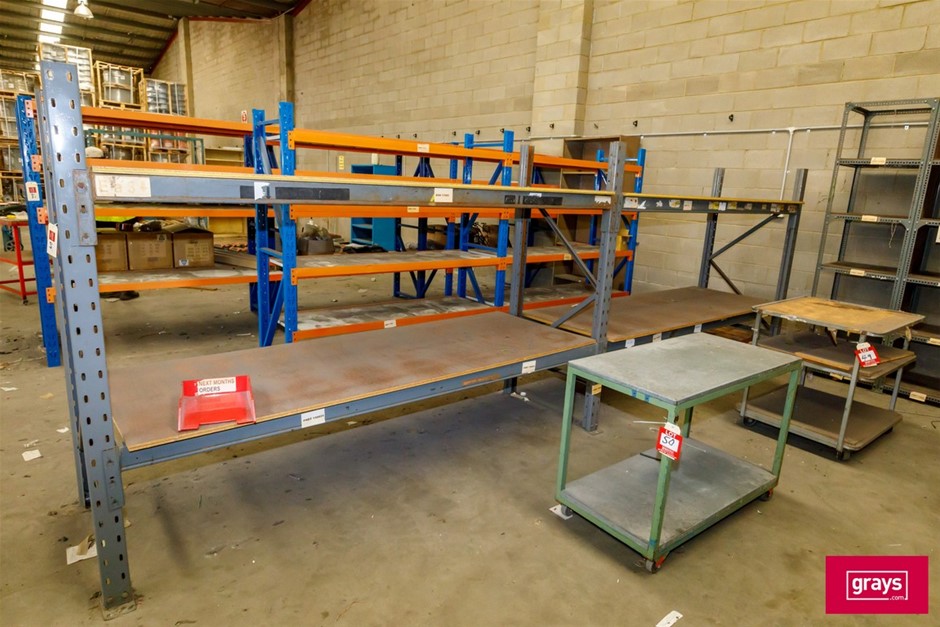Qty 2 Bays x Pallet Racking Auction (0064-5055399) | Grays Australia