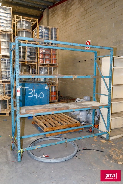 Qty 1 Bay x Warehouse Shelving Unit Auction (0065-5055399) | Grays ...