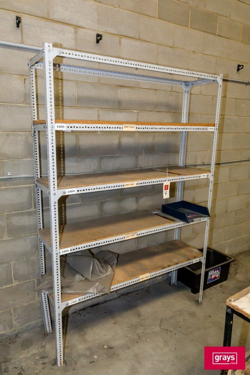 Qty 1 Bay x Dexion 160 Warehouse Storage Shelf Auction (0072-5055399 ...
