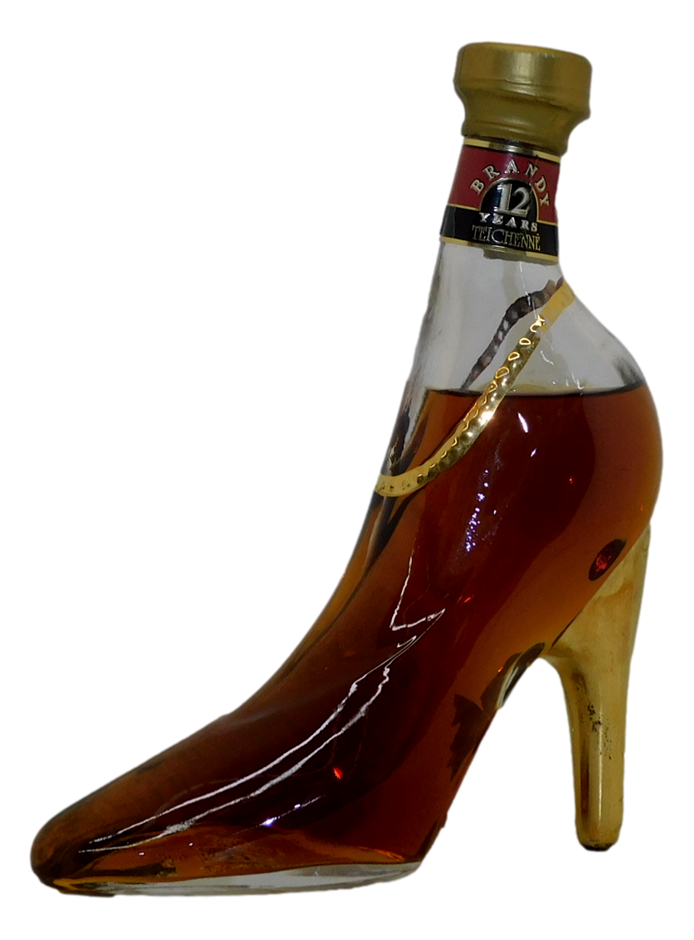 Teichenne 12 Year Old Brandy Stiletto Shoe Bottle (1x 350mL) Spain Auction (0077-10727238 ...