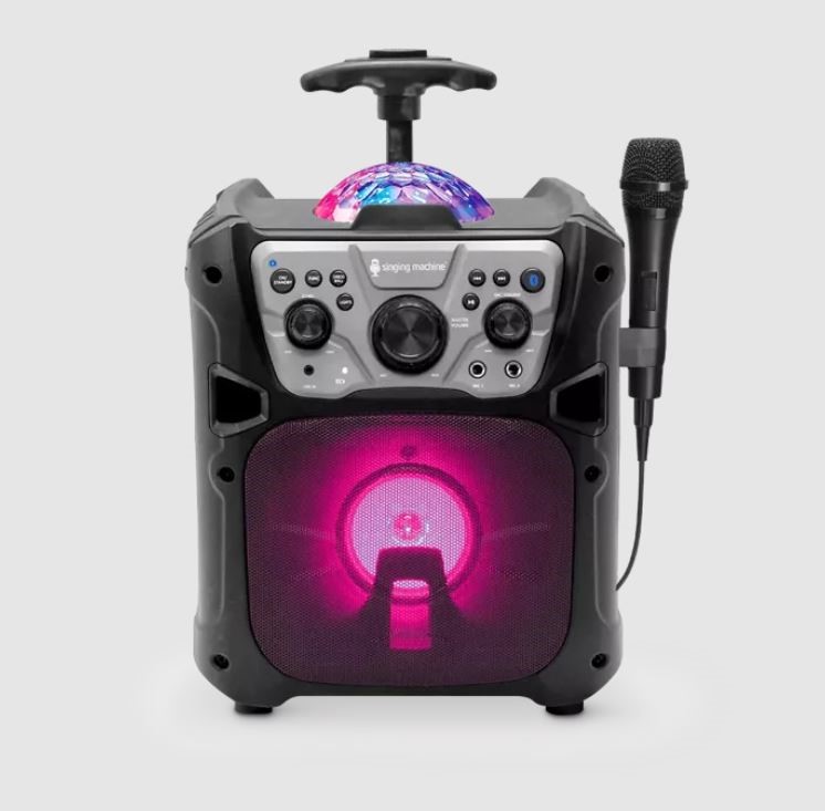 SINGING MACHINE Fiesta Go SML-640 Karaoke Machine.N.B. Missing Mic and ...