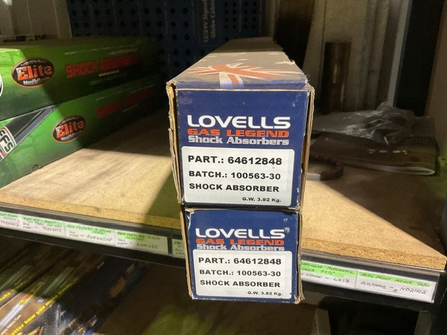 2 x Lovells 64612848 Stock Absorers Auction (0066-9048438) | Grays ...