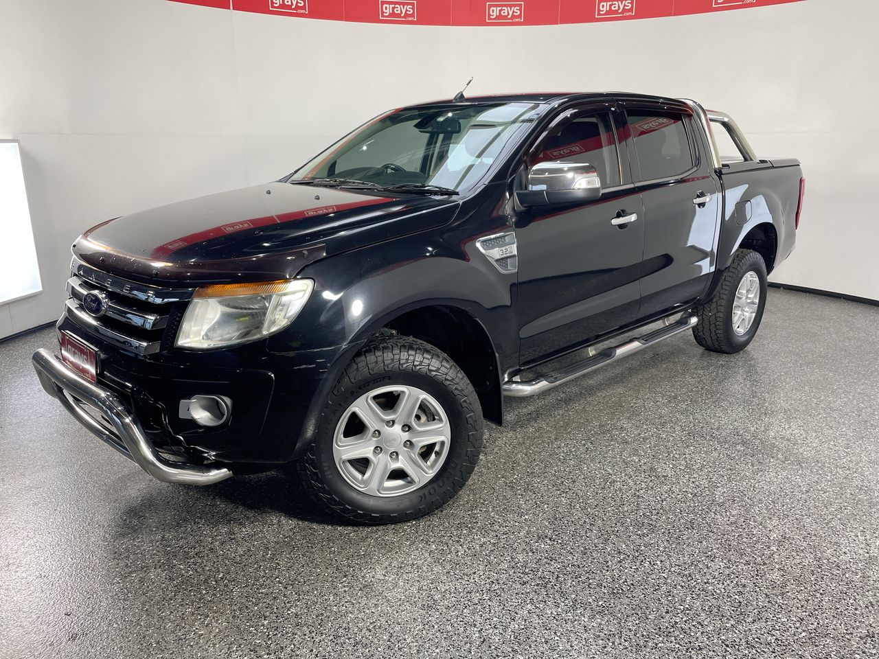2014 Ford Ranger XLT 4X4 PX Turbo Diesel Automatic Dual Cab Auction ...
