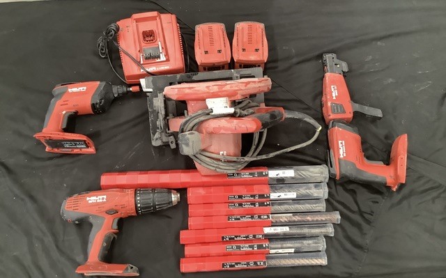 HILTI 14 Piece Tool Set Auction (0002-9048661) | Grays Australia