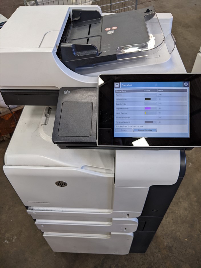 HP Color LaserJet Managed MFP M575m Auction (0002-2557971) | Grays ...
