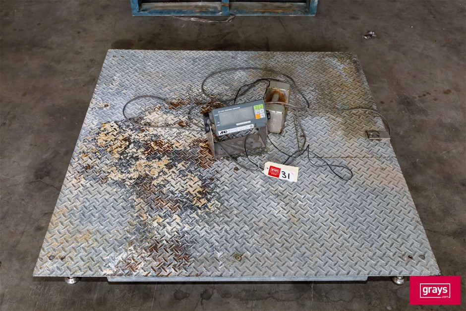 AND AD-4406 Platform Scales Auction (0031-5055291) | Grays Australia