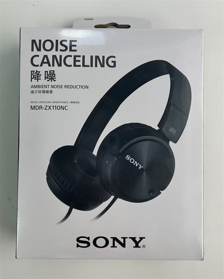 Sony Noise Cancelling Headphones Auction (0083-2558004) | Grays Australia