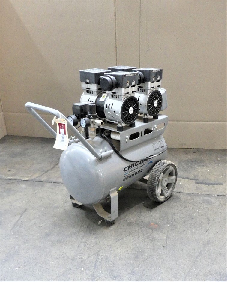 2019 Chicago Hush 50 Silenced Air Compressor Auction (0059-5056062 ...