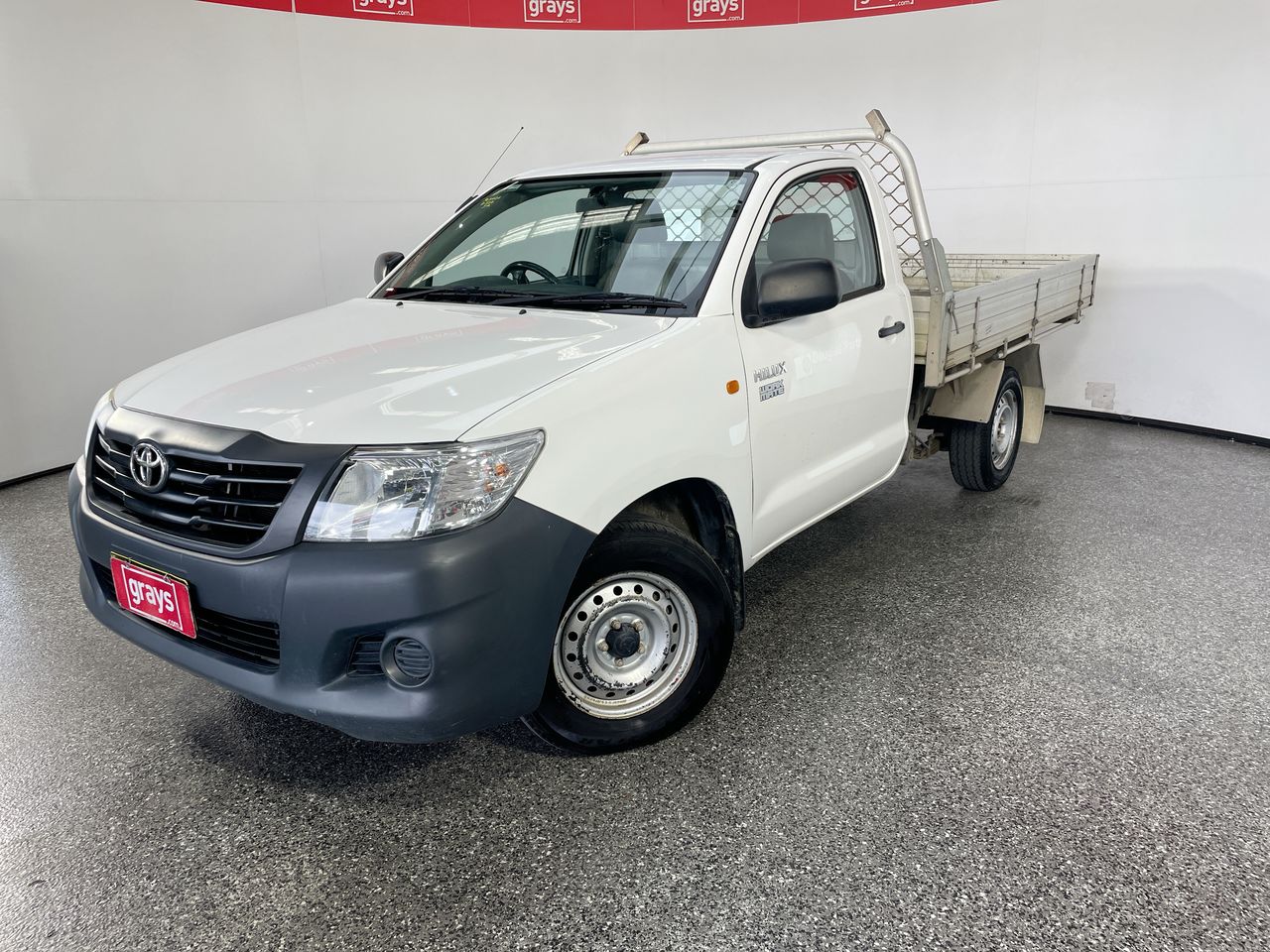 Ex-Corp 2013 Toyota Hilux 4X2 WORKMATE TGN16R Manual Cab Chassis ...