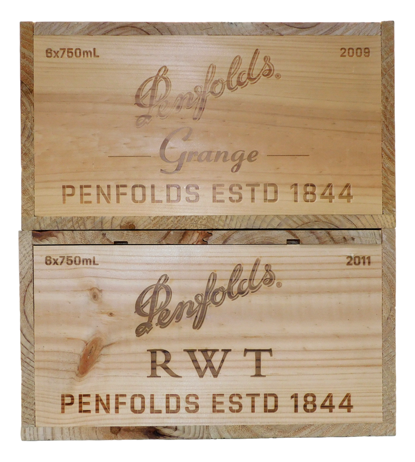 Empty Wooden Penfolds Boxes (2x Boxes) Auction (0073-10727605) | Grays ...