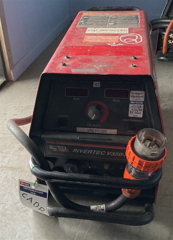 2012 LINCOLN V350 PRO Welder - 350amp - Electric Auction (0051-7049708 ...