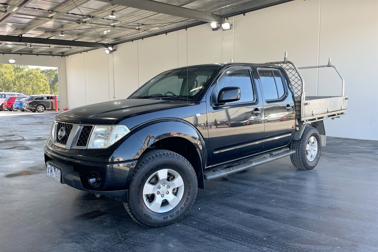 2010 Nissan Navara ST (4x4) D40 Turbo Diesel Manual Dual Cab Auction ...