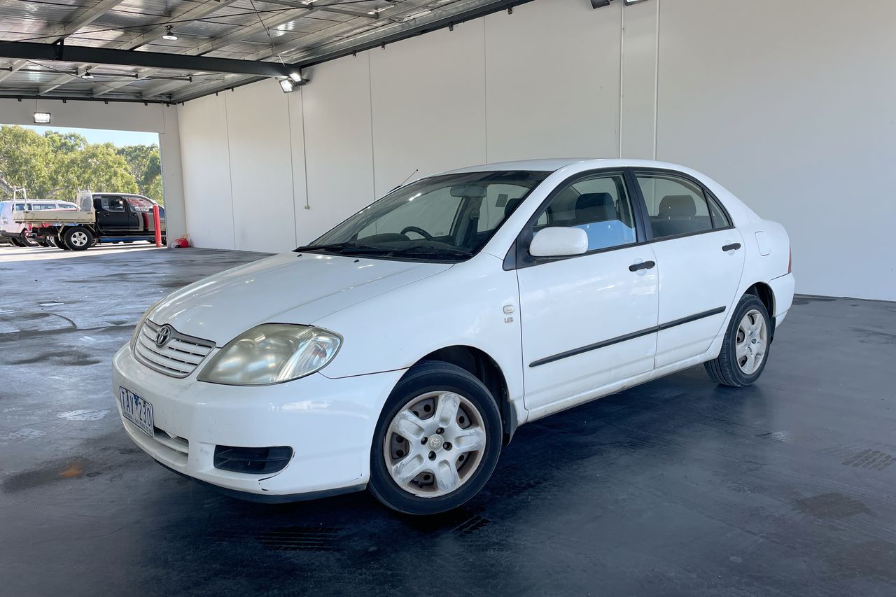 2004 Toyota Corolla Ascent ZZE122R Automatic Sedan Auction (0001 ...