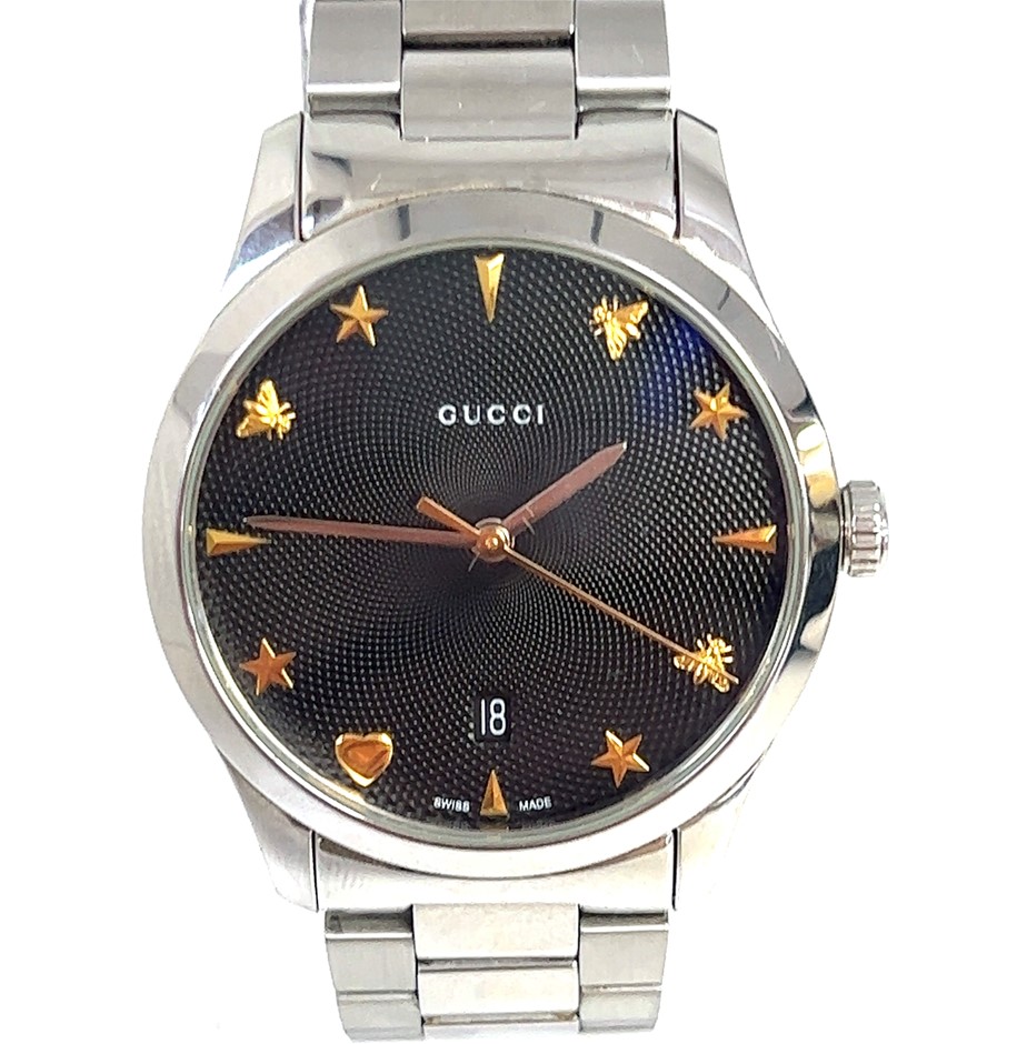 Gucci G Timeless watch, model 126.4, Swiss quartz movement Auction ...
