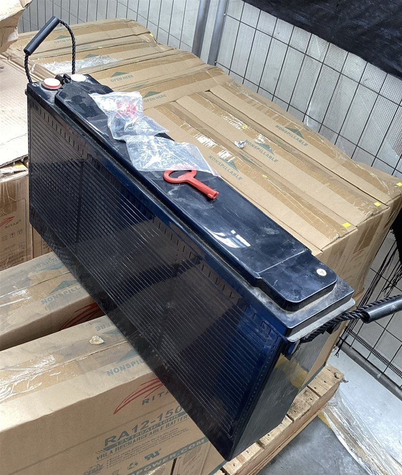 RITAR RA12-150F VRLA Rechargeable Battery Auction (0003-3028457 ...