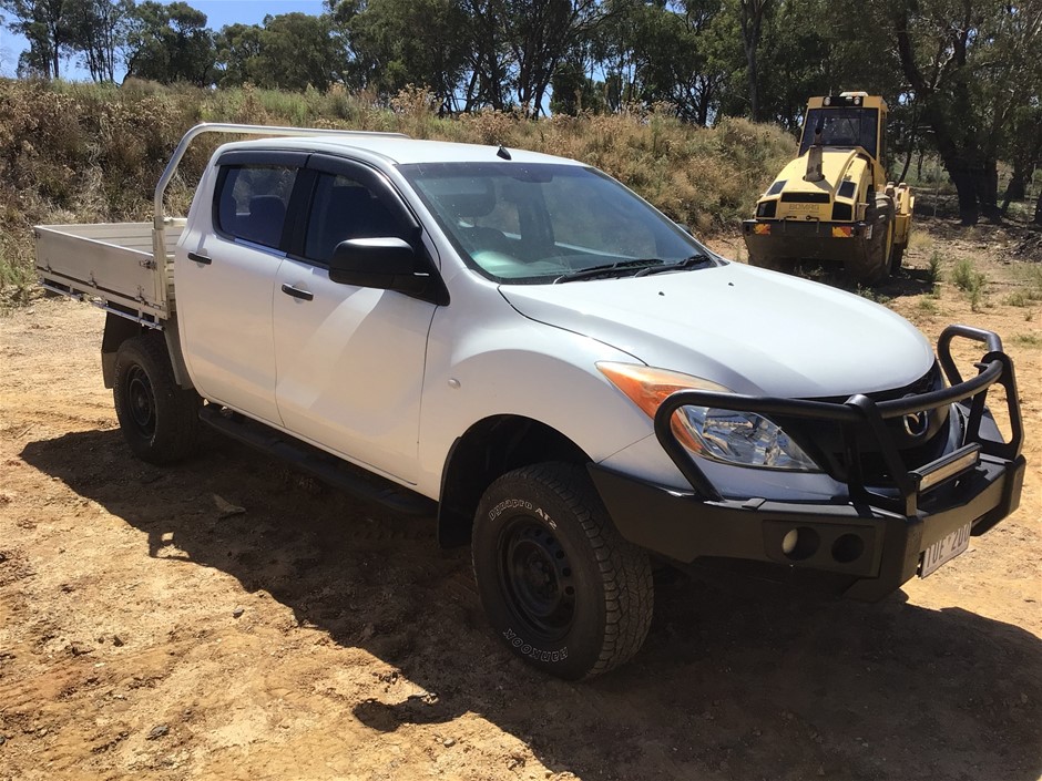 2012 Mazda BT-50 4WD Manual Dual Cab Ute Auction (0002-21022282 ...