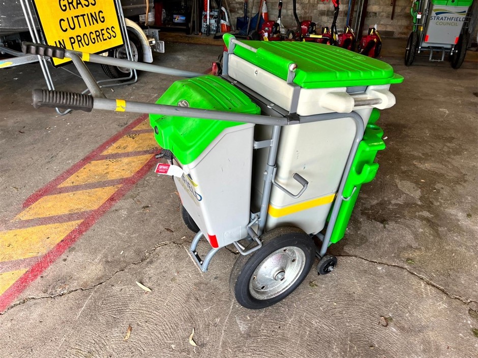 Glasdon Space liner Janitorial Mobile Bin System Auction (0071-5059123 ...