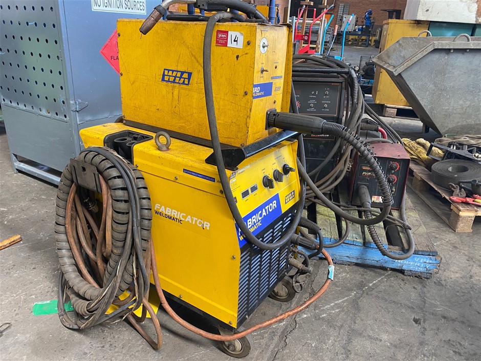 WIA FABRICATOR WELDMATIC Mobile Mig Welder Auction (0014-5055707 ...