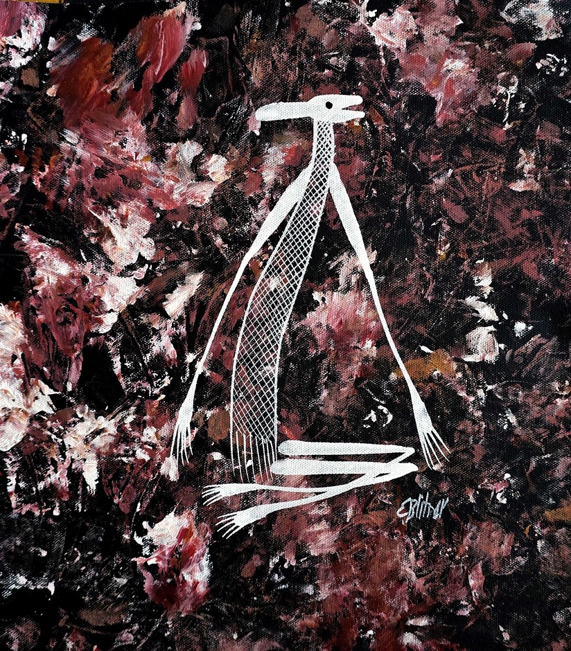 EDWARD BLITNER (c.1964 - ), Original Acrylic Painting on Canvas Auction ...