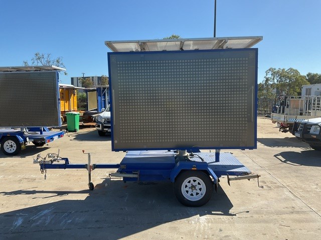 No Reserve - ATM Variable Message Sign Trailers