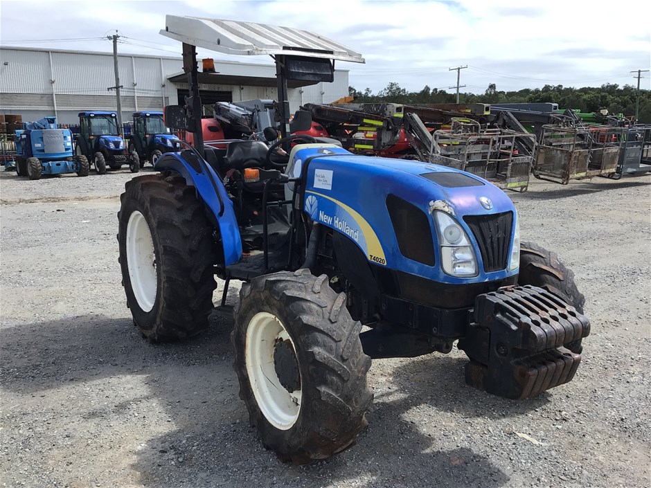 New Holland JA T4020 Tractor Auction (0040-7050792) | Grays Australia
