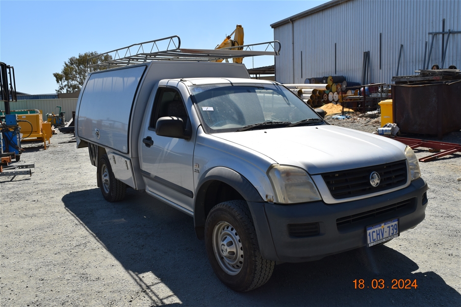 2006 Holden Rodeo LX 3.6 V6 RA Manual Cab Chassis Auction (0001-9049578 ...