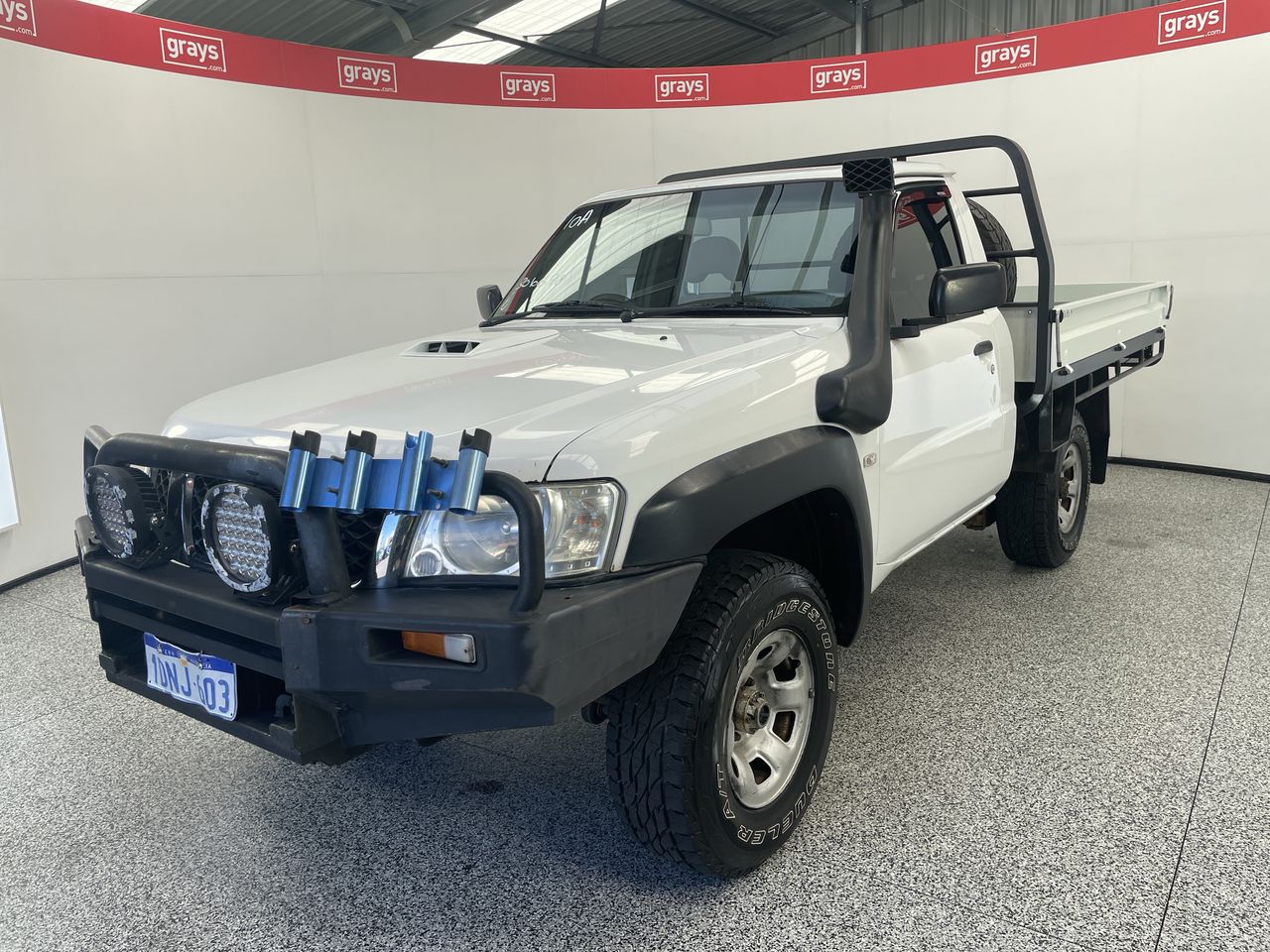 2010 Nissan Patrol DX Turbo Leaf Cab GU Turbo Diesel Manual Cab Chassis ...