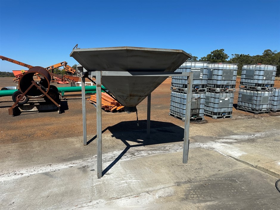 Steel Hopper on Stand Auction (0008-9050115) | Grays Australia