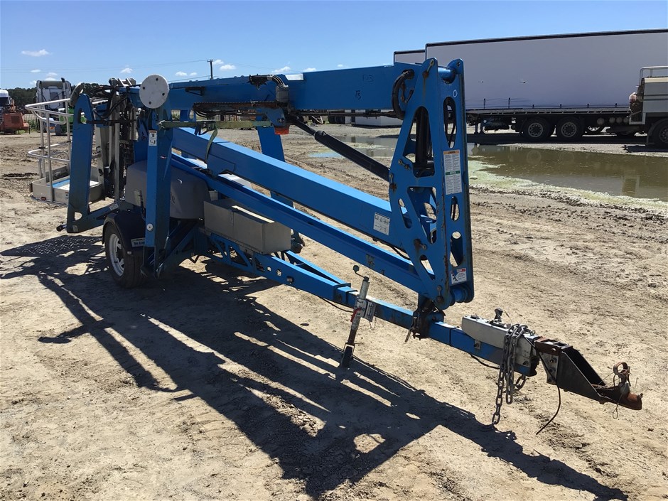 2011 Genie TZ50/30 Single Boom Lift Trailer Auction (0002-7050645 ...
