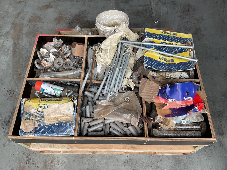 Pallet of Assorted Mixed Fasteners Auction (0007-8018561) | Grays Australia