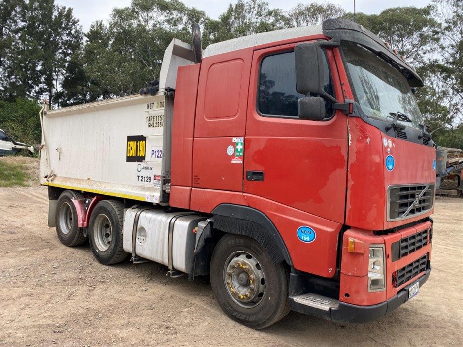 2004 Volvo FH12 6x4 Tipper Truck Auction (0053-5055991) | Grays Australia
