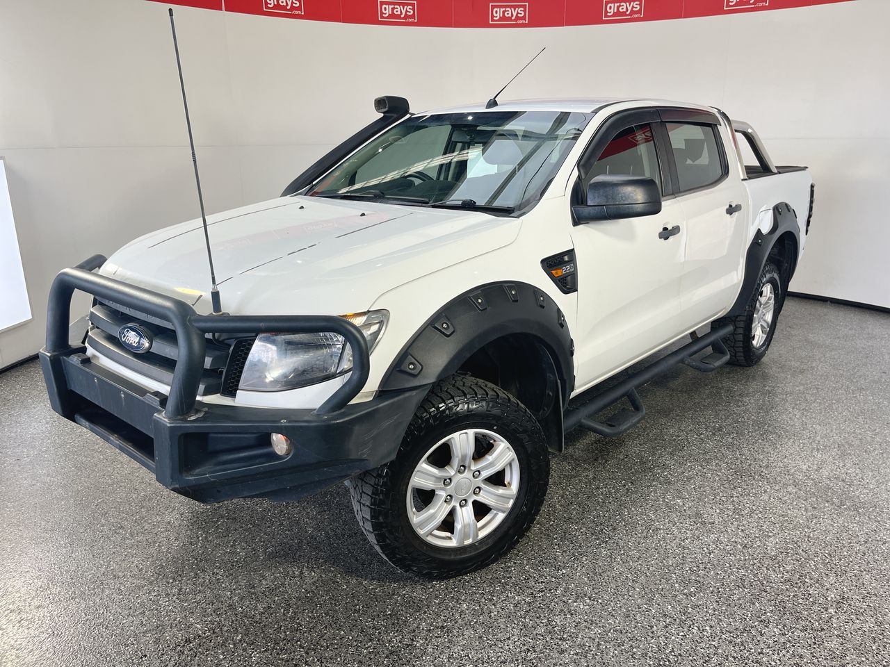 2015 Ford Ranger XL 4X4 PX Turbo Diesel Automatic Crew Cab Chassis ...