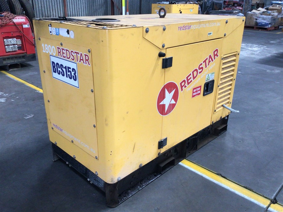 REDSTAR APD10MP Generator Auction (0048-7051509) | Grays Australia