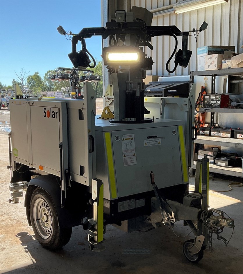 2018 SMC TL55 Lighting Tower - 240w - LED SOLAR Auction (0009-7050142 ...