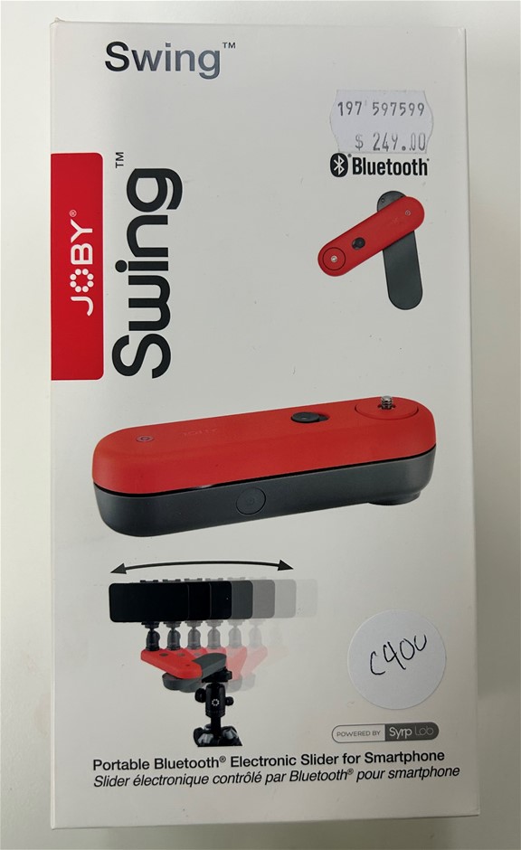JOBY Swing Phone Mount Kit Portable Bluetooth Electric Slider Auction ...