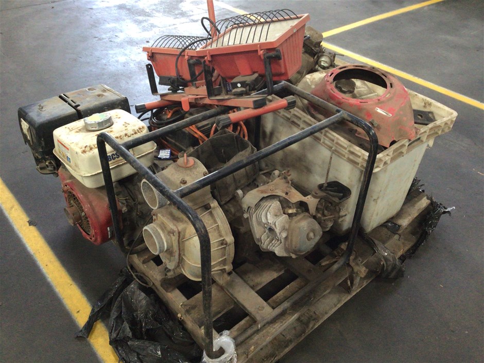 Pallet of Engines and Generators Auction (0083-7051509) | Grays Australia