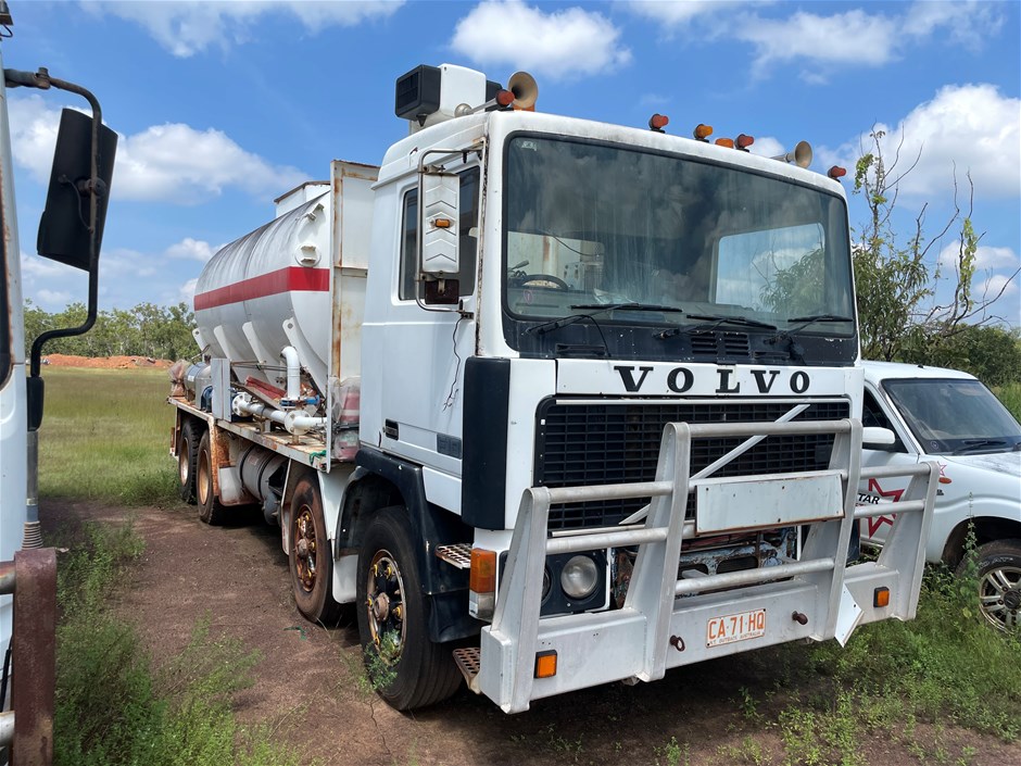 1985 Volvo F10 8 x 4 Cab Chassis Truck Auction (0019-8020124) | Grays ...
