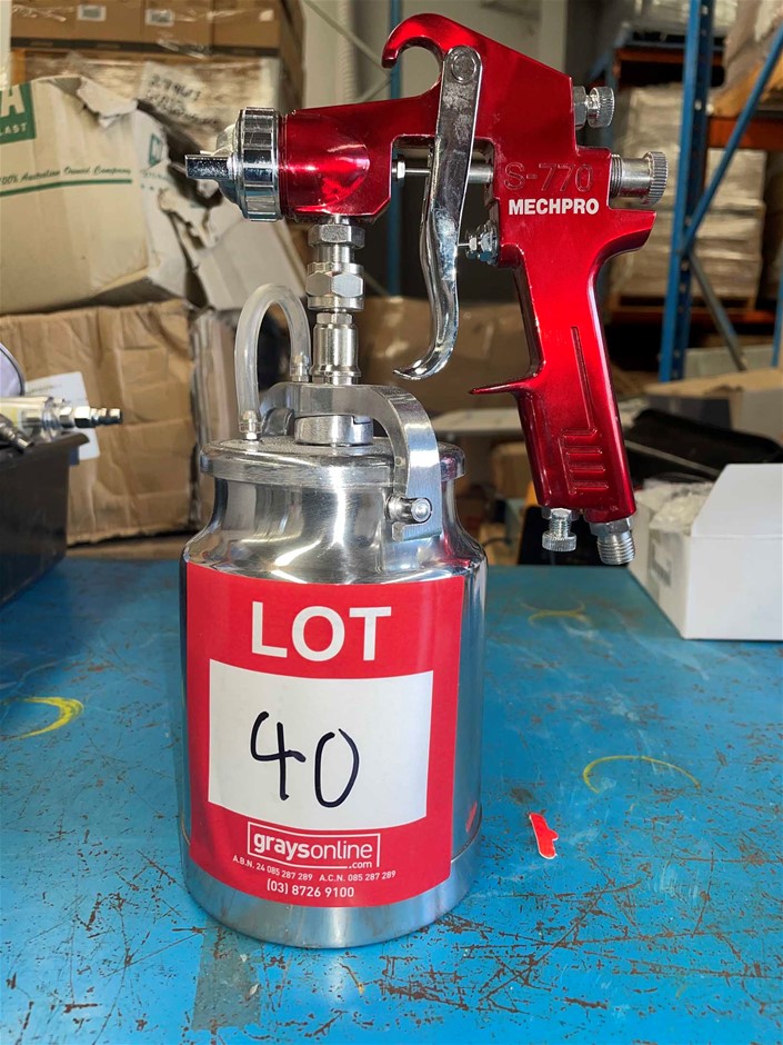 MechPro Spray Gun, Looks Unused Auction (0040-3028734) | Grays Australia