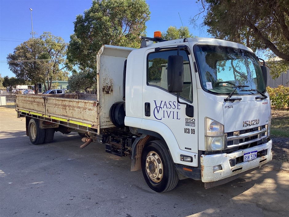 2014 Isuzu FH FSR 850 Dual Axle Rigid Tipper Truck Auction (0013 ...