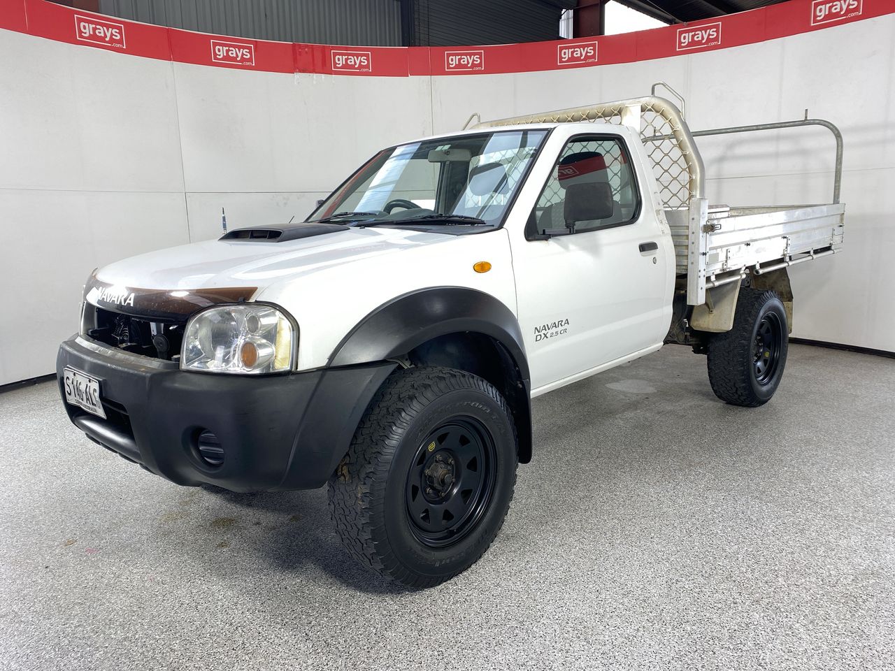 2008 Nissan Navara 4X4 DX D22 Turbo Diesel Manual Cab Chassis Auction ...