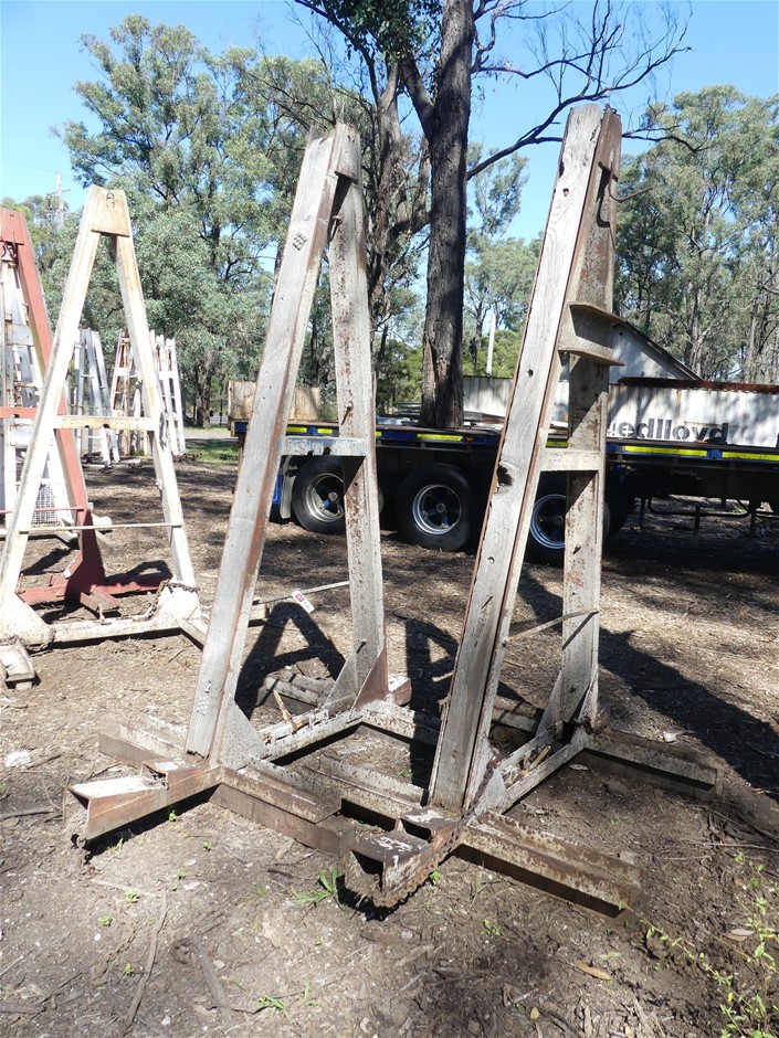 Qty 2 x Truck Transport A Frames For Concrete Panels Auction (0056 ...