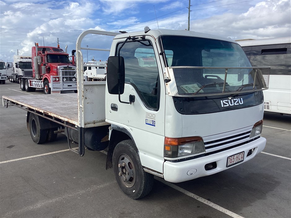 2002 Isuzu NPR 300 Sitec 120 4 x 2 Tray Body Truck
